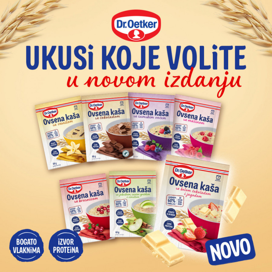 Dr Oetker ovsene kaše u novom izdanju || Hello Magazin!